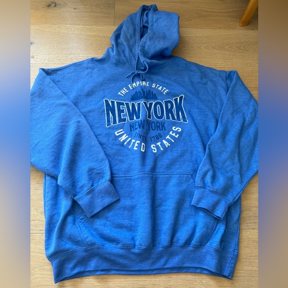 Shirts | New York New York Xl Hoodie Sweatshirt | Poshmark